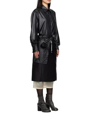 MAISON MARGIELA Long-sleeved Shirt With Coated Effect