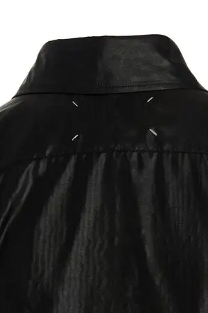 MAISON MARGIELA Long-sleeved Shirt With Coated Effect