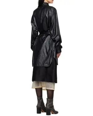 MAISON MARGIELA Long-sleeved Shirt With Coated Effect