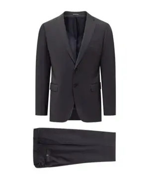 Emporio Armani Two-piece Tailored Suit - Black