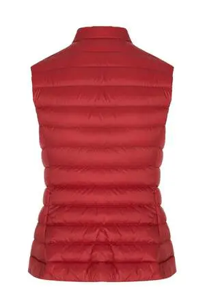 Moncler Sleeveless Down Jacket - Red