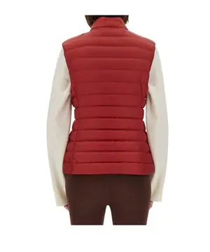 Moncler Sleeveless Down Jacket - Red