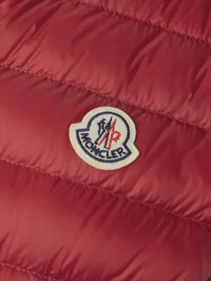 Moncler Sleeveless Down Jacket - Red