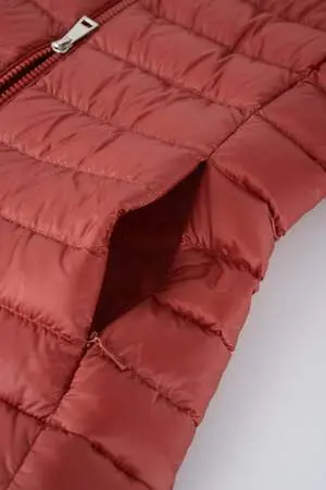 Moncler Sleeveless Down Jacket - Red