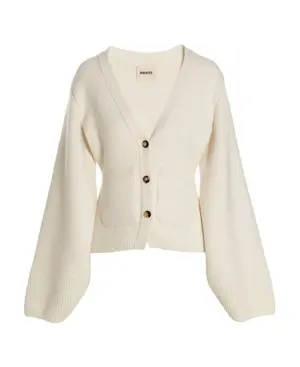 Khaite The Scarlet Knitted Cardigan - No