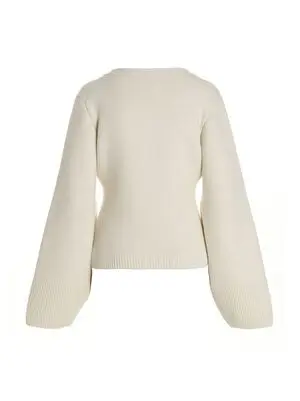 Khaite The Scarlet Knitted Cardigan - No