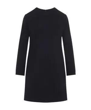 Gucci Damier Boucle Long-sleeve Dress