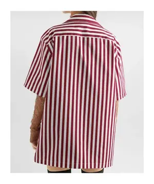 Dolce & Gabbana Striped Poplin Shirt