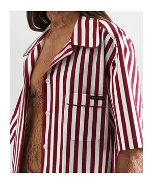 Dolce & Gabbana Striped Poplin Shirt