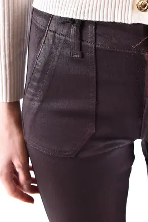 Paige Mayslie Coated Track Trousers