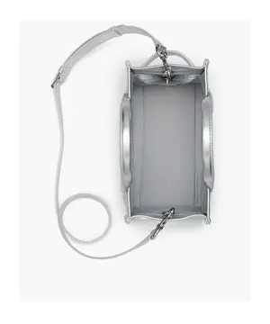 Marc Jacobs The Metallic Small Tote Bag - Silver