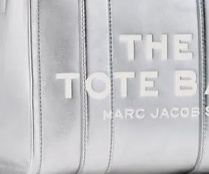 Marc Jacobs The Metallic Small Tote Bag - Silver
