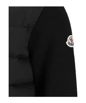 Moncler Padded Wool Cardigan