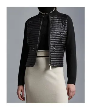 Moncler Padded Wool Cardigan