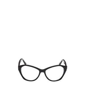 Moncler Cat Eye Eyeglasses - Black