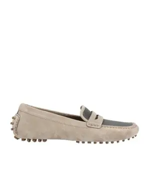 Brunello Cucinelli Embellished Slip-on Loafers