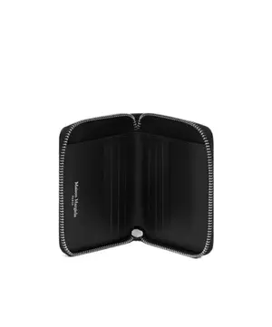 MAISON MARGIELA Logo Patch Zipped Around Wallet