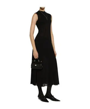 Dolce & Gabbana Sleeveless Jersey Calf-length Dress
