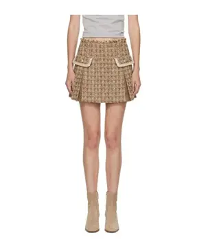 Marissa Chiara Plaid Mini Skirt