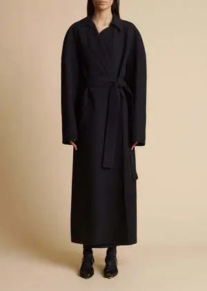 Khaite Long-sleeved Belted Windbreaker