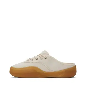 ERL Low Skate Mule Sneakers With Contrast Sole - Brown