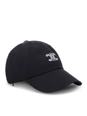 Celine Baseball Cap - Black