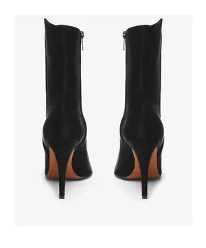 Alexander McQueen Birdee Pointed-toe Ankle Boots
