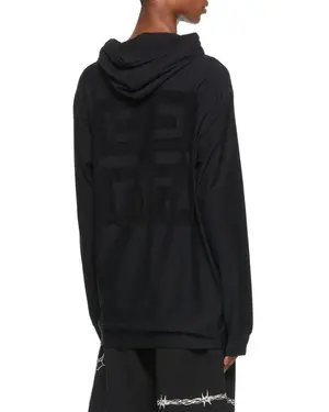 Givenchy 4g Logo Hoodie