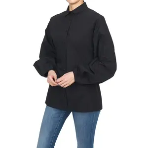 Moncler Long Sleeve Shirt With Lapels And Pockets