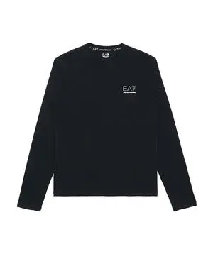 EA7 Logo T-shirt With Round Neck