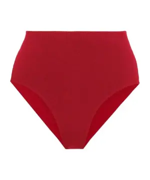 FERRAGAMO Ribbed Knit High-waisted Shorts