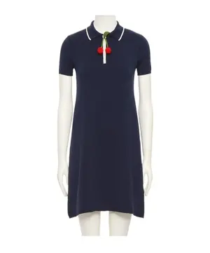 Valentino Garavani Knitted Polo Dress