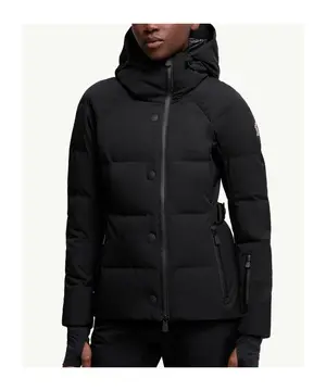 Moncler Guyane Padded Down Ski Jacket - Black