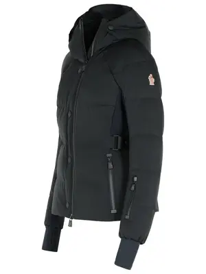 Moncler Guyane Padded Down Ski Jacket - Black