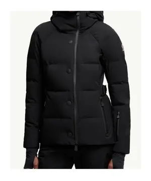 Moncler Guyane Padded Down Ski Jacket - Black