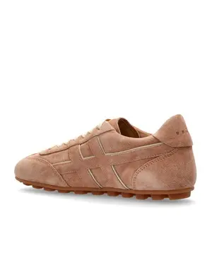 Hogan Olympia Side H Patch Sneakers - Beige