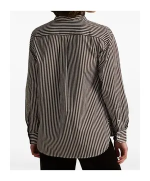 Polo Ralph Lauren Striped Button-up Shirt With Lapel Collar - Multicolor