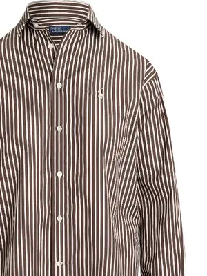 Polo Ralph Lauren Striped Embroidered Logo Shirt