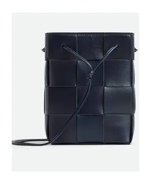 Bottega Veneta Small Rope Bucket Shoulder Bag - Blue