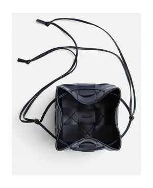 Bottega Veneta Small Rope Bucket Shoulder Bag - Blue