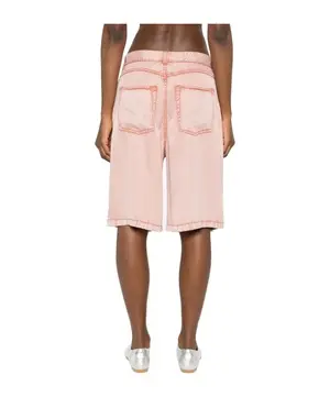 DIESEL® P-desi Trompe L'oeil Bermuda Shorts - Pink