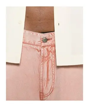 DIESEL® P-desi Trompe L'oeil Bermuda Shorts - Pink