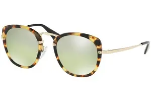Prada Tortoiseshell Logo Sunglasses