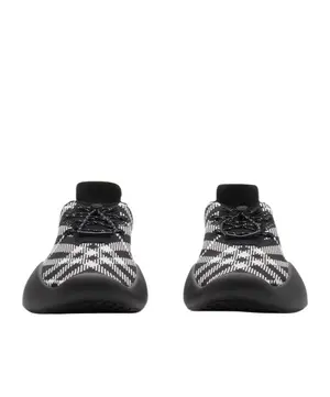 Burberry Checked Neptune Sneakers - Eclipse Color
