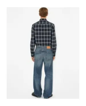 Burberry Simpson Checked Long Sleeved Shirt
