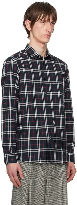 Burberry Simpson Checked Long Sleeved Shirt
