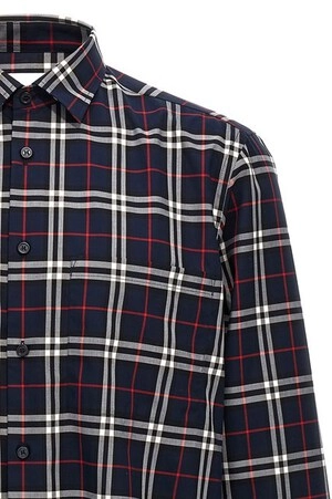 Burberry Simpson Checked Long Sleeved Shirt