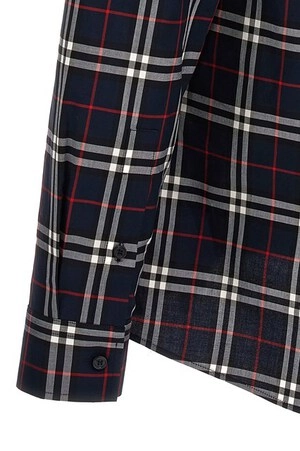 Burberry Simpson Checked Long Sleeved Shirt