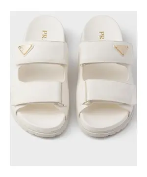 Prada Nappa Leather Slides