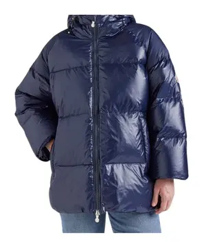 Pyrenex Sten Puffer Jacket With Hood - Blue